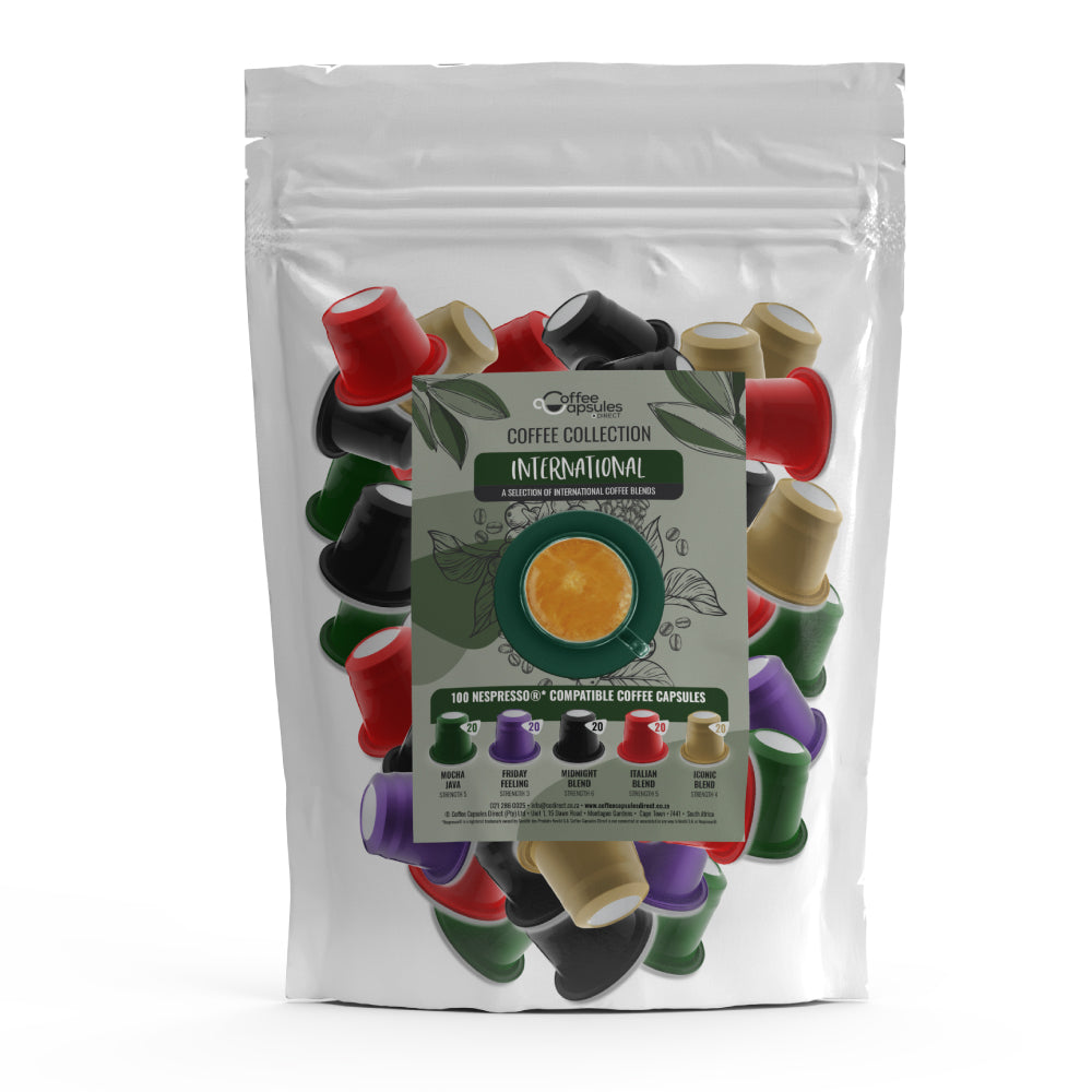 International Coffee Collection - 100 Nespresso Compatible Coffee ...