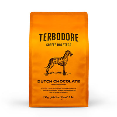 Terbodore Dutch Chocolate Filter Coffee - 250g – Coffee Capsules Direct