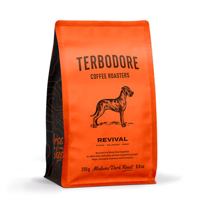 Terbodore Revival Coffee Beans - 250g – Coffee Capsules Direct