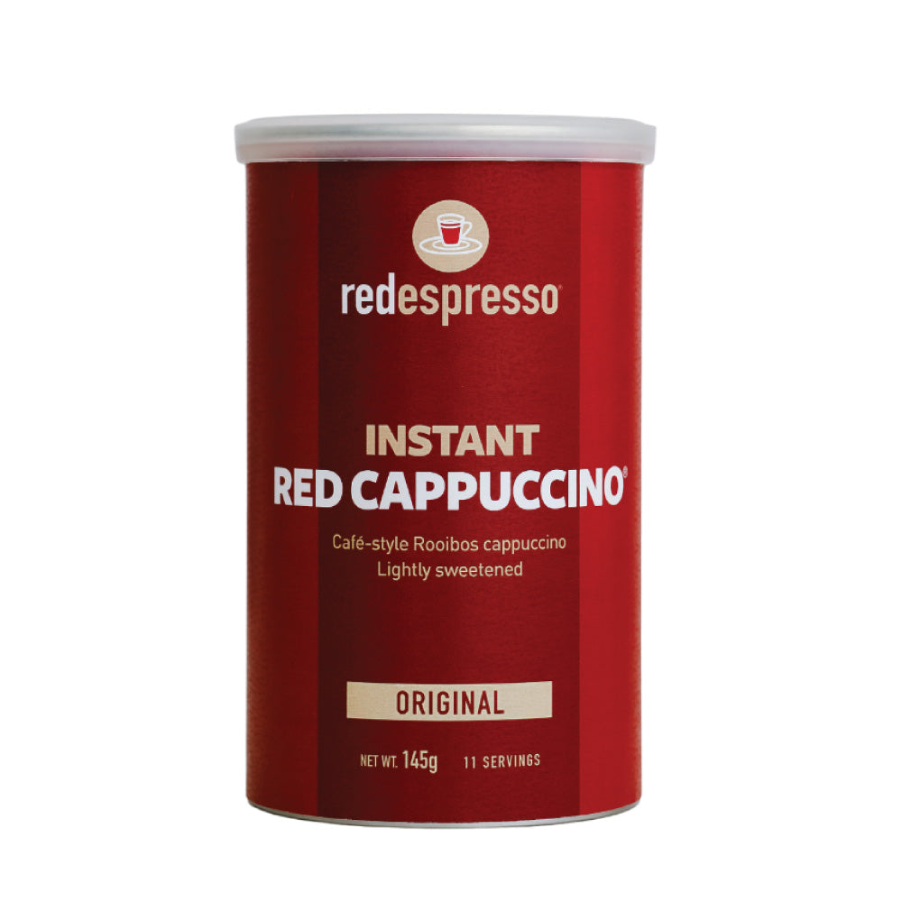 red espresso - Instant Rooibos Red Cappuccino Original 145g Tin ...