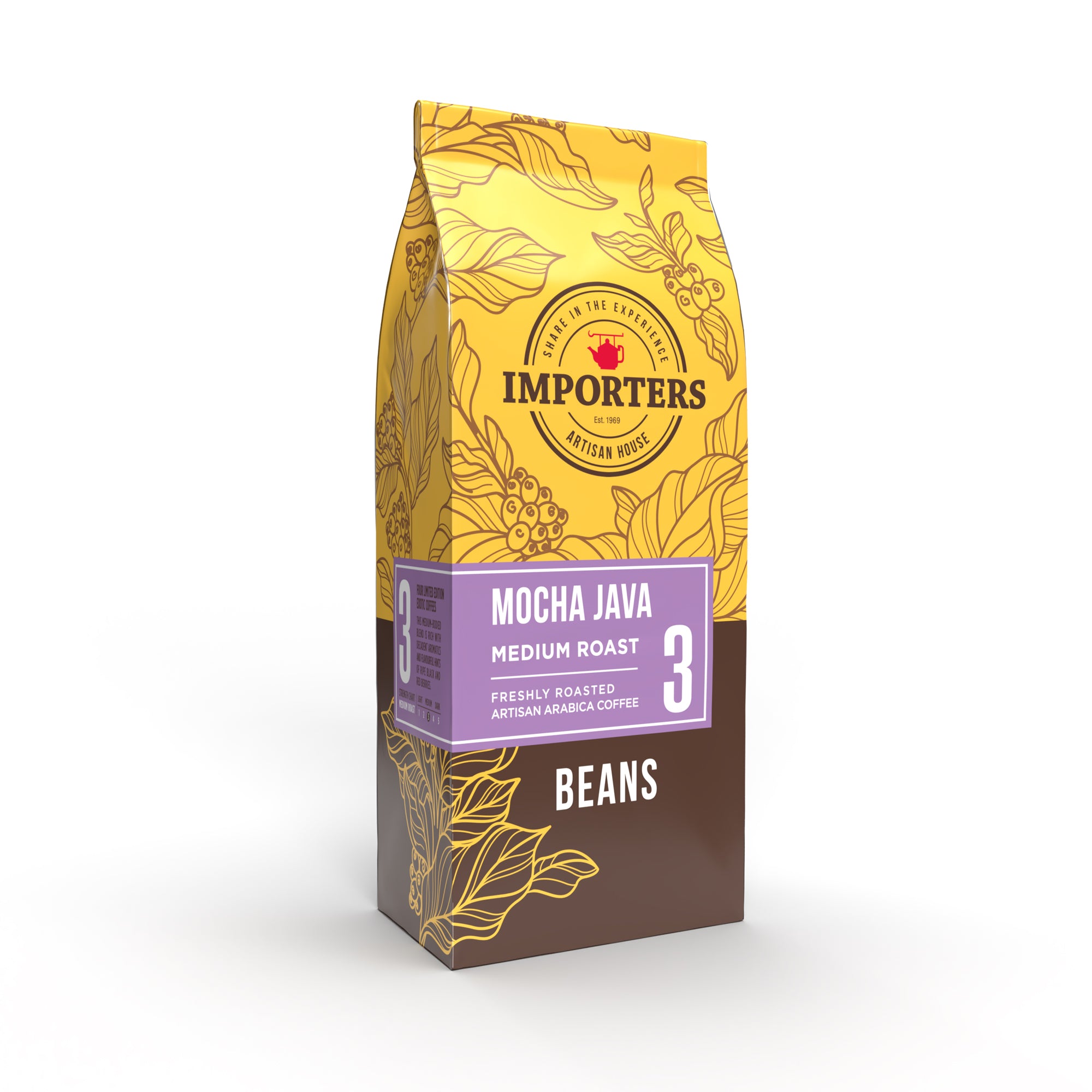 Importers Mocha Java Coffee Beans - 250g – Coffee Capsules Direct
