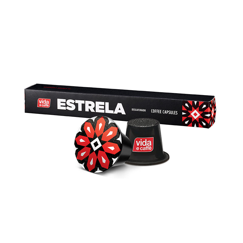 vida e caffè Estrela Descafenado (decaf) - 10 Nespresso compatible cof ...